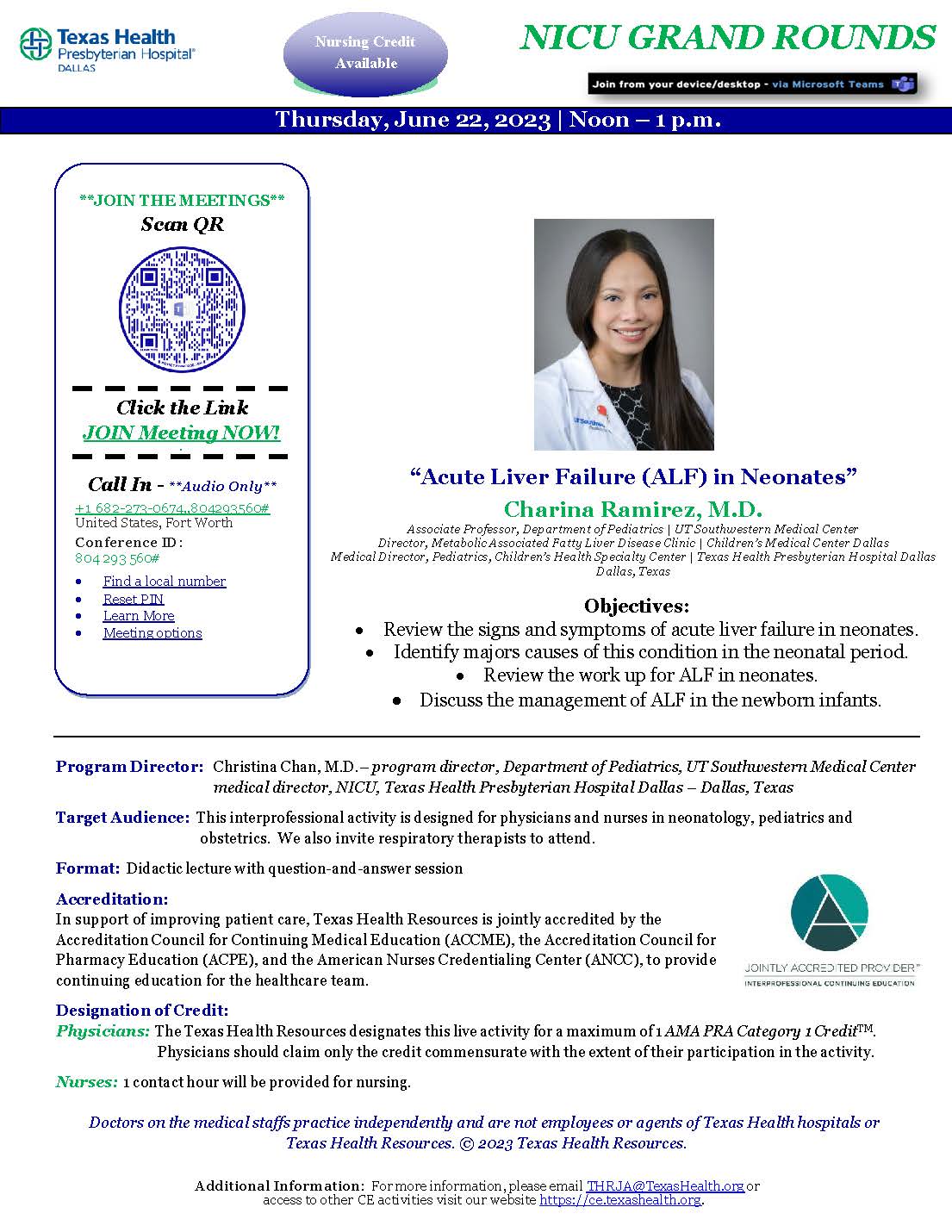 THD NICU Grand Rounds - Acute Liver Failure in Neonates | Texas Health ...