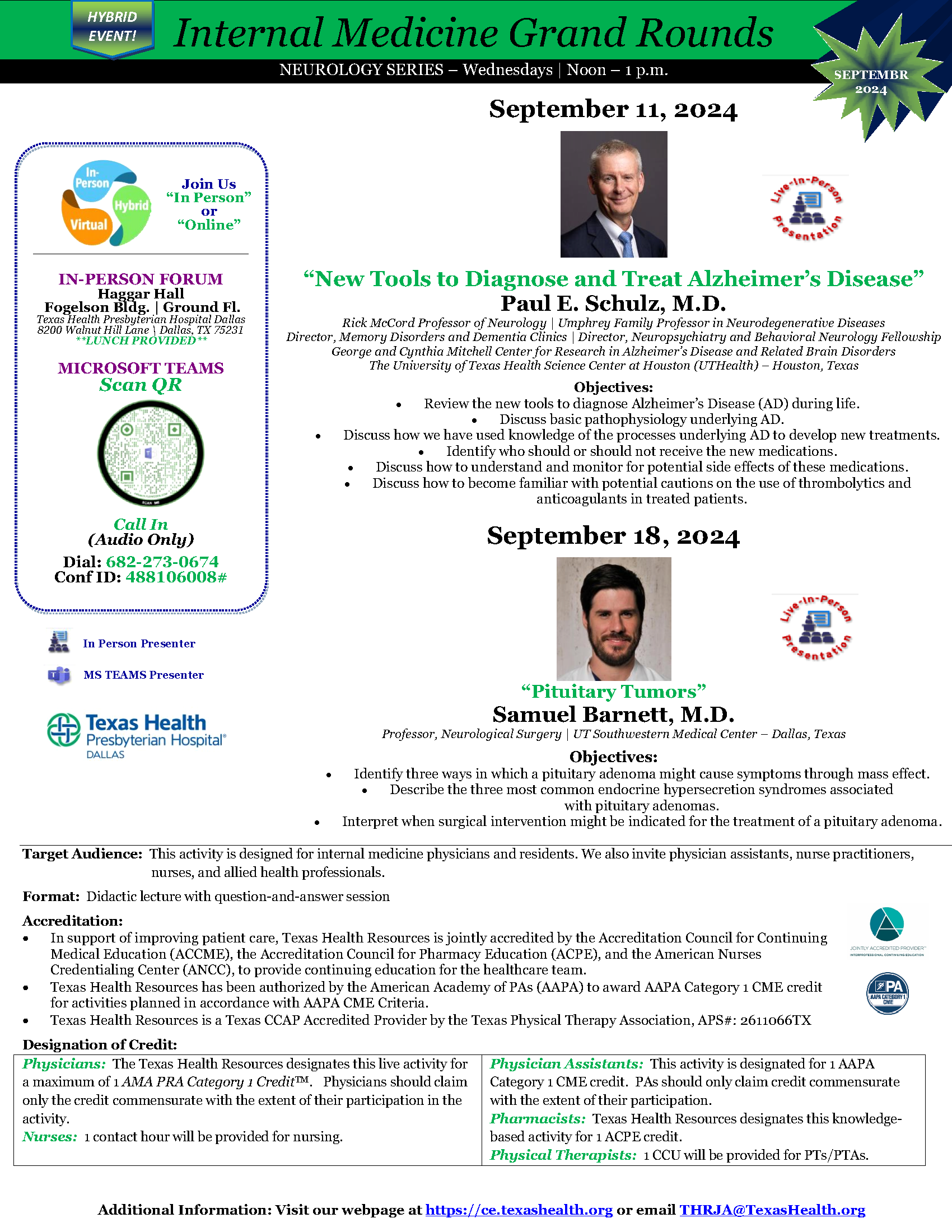 THD Internal Medicine Grand Rounds - New Tools to Diagnose and Treat ...